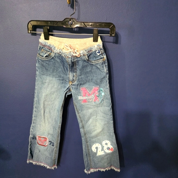 Disney | Bottoms | Vintage Disney Store Minnie Embroidered Jeans Girls ...